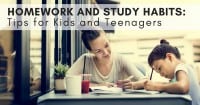 Tips For Helping Kids & Teens With Homework and Study Habits