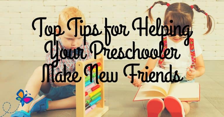 Top Tips for Helping Your Preschooler Make New Friends