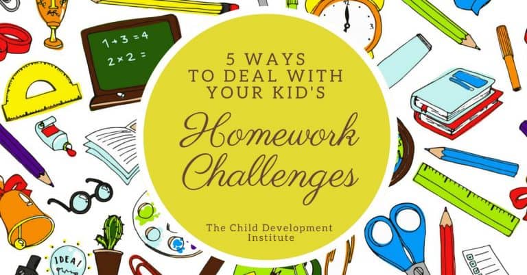 5 Ways to Deal with Your Kid's Homework Challenges - Child Development ...