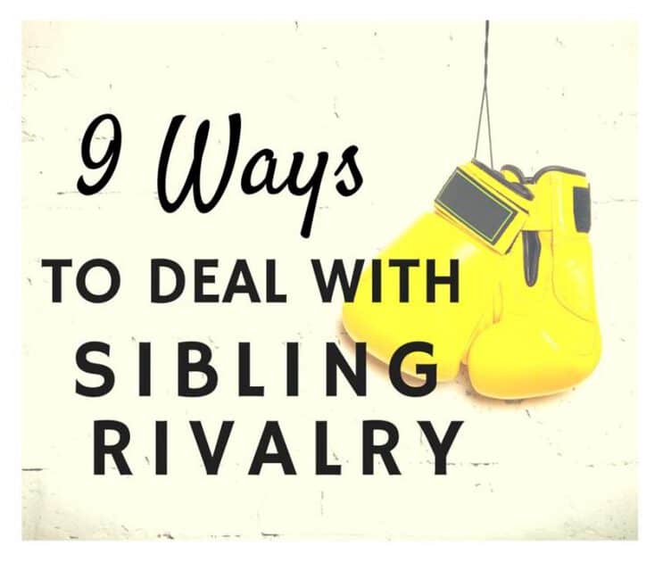 9 Ways to Deal with Sibling Rivalry - Child Development Institute